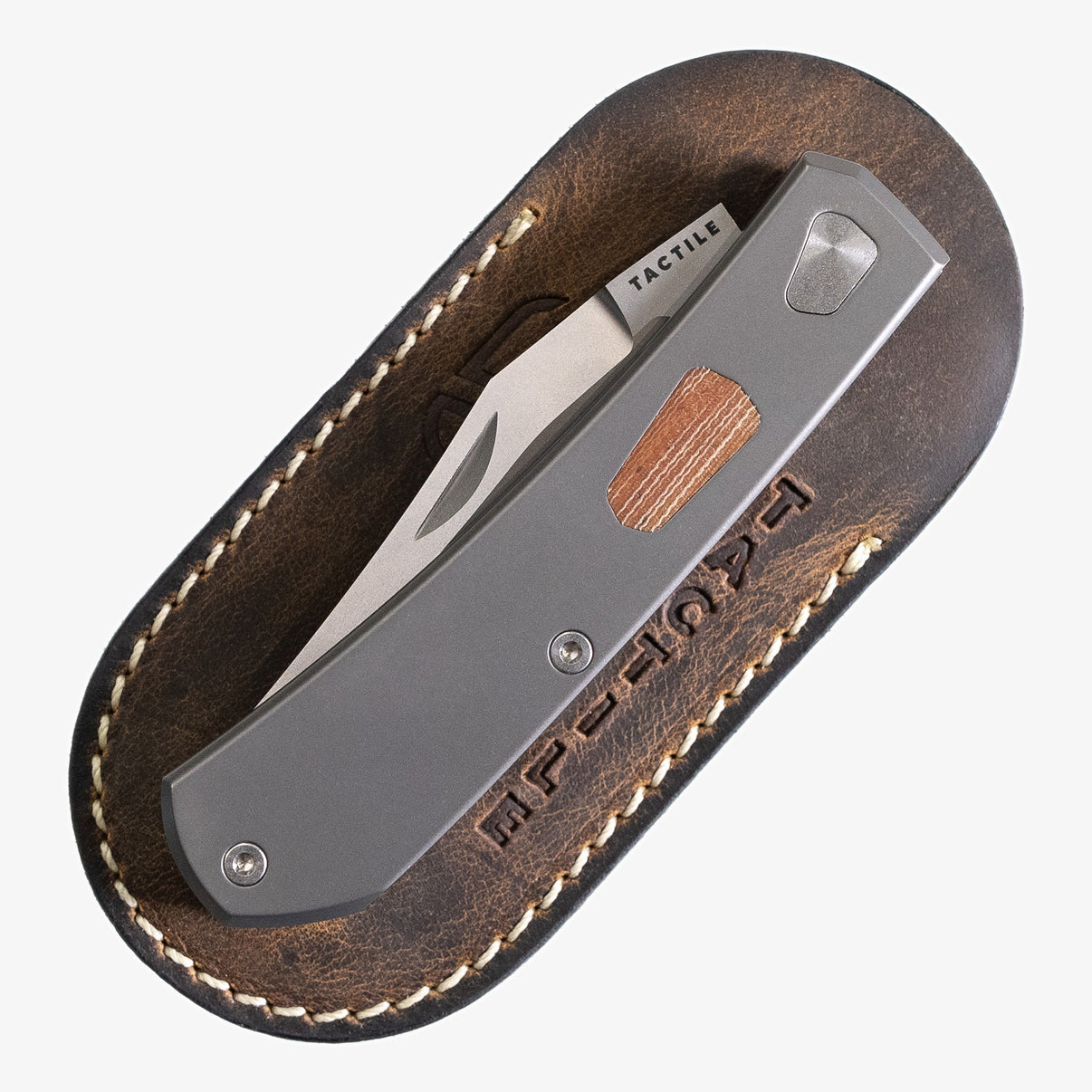 Leather Bexar Knife Slip – Tactile Knife Co.