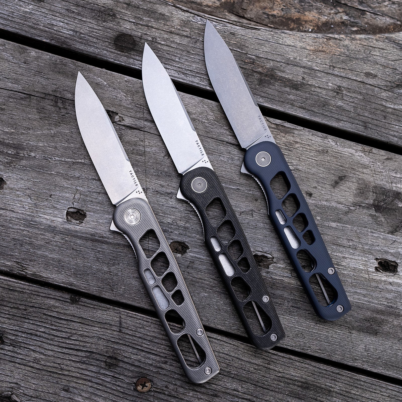 Skeletonized Rockwall Flipper – Tactile Knife Co.