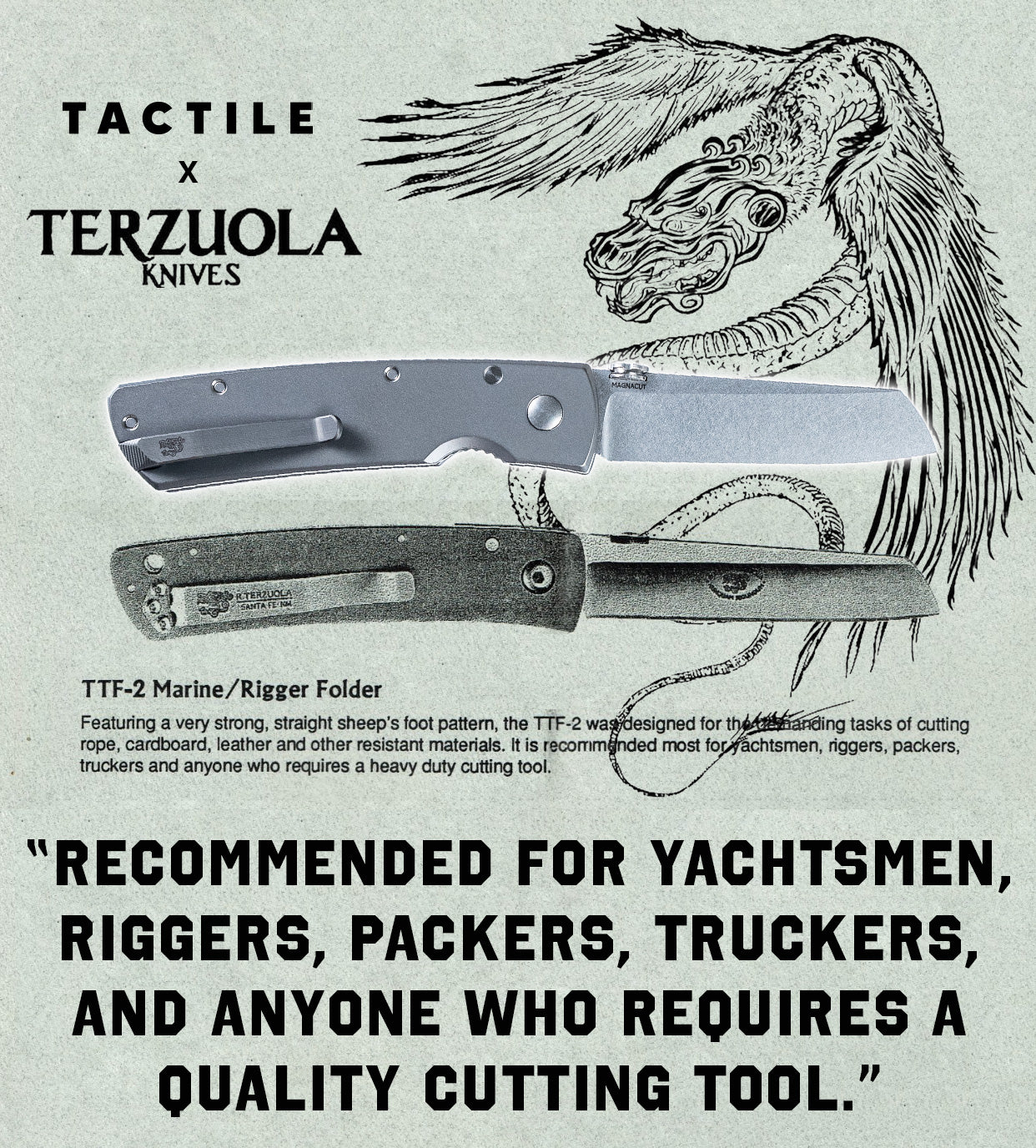 DLC Mariner 2 – Tactile Knife Co.